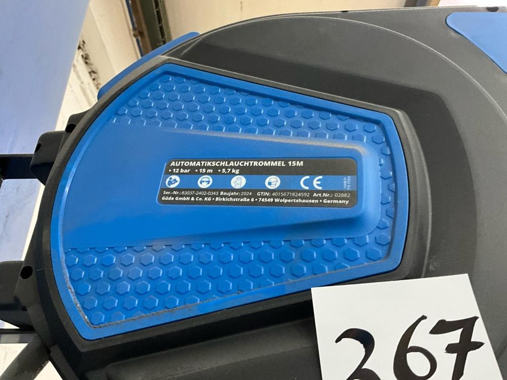 2024 Güde automatic hose reel | Dome Auctions